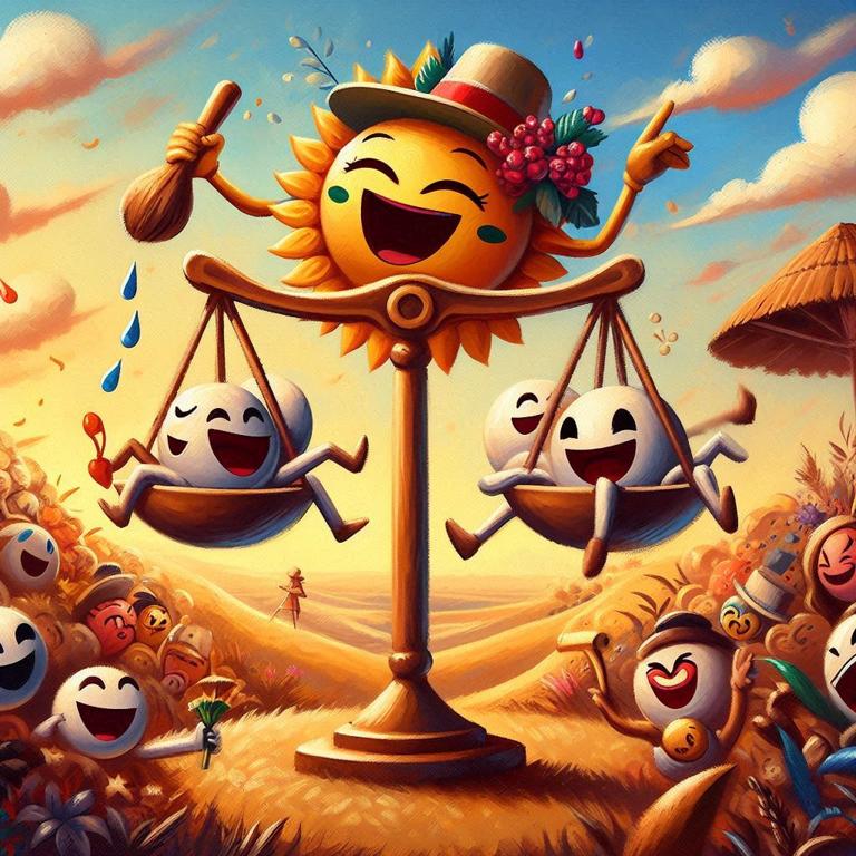 100+ Punny and Balanced Jokes That'll Tip the Scales of Laughter!