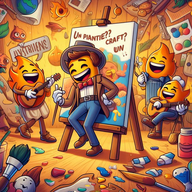 Crafty and Comical: 100+ Punderful Craft Puns to Unleash Your Creative ...