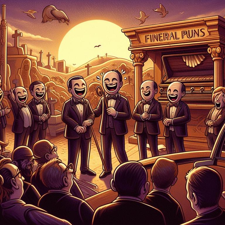 100+ Graveyard Giggles: Funeral Puns That'll Have You Dying with Laughter!