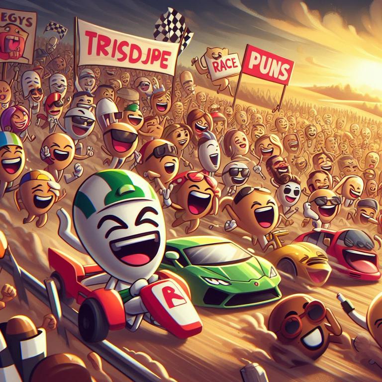 Race You to the Puns: 100+ Witty and Hilarious Race-Related Puns to ...