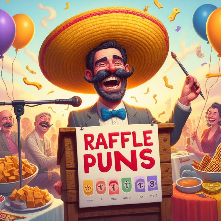 Raffling in the Laughs: 100+ Rib-Tickling Raffle Puns to Win Your Funny ...