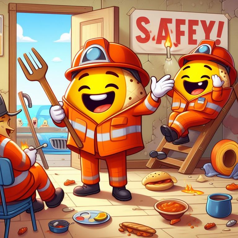 Safe and Sound: 100+ Side-Splitting Safety Puns to Keep You In Stitches