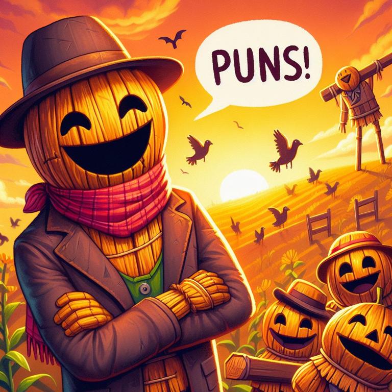 100+ Corny and Hilarious Scarecrow Puns That'll Leave You Straw-ming ...