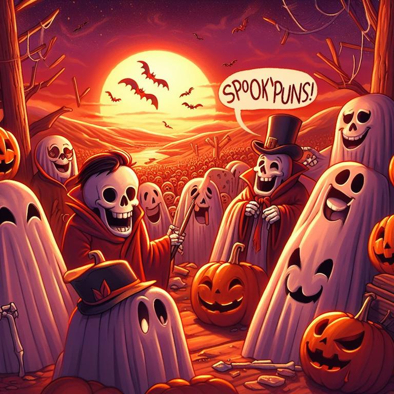 Boo-tifully Hilarious: 100+ Spooky Puns to Haunt Your Funny Bone!