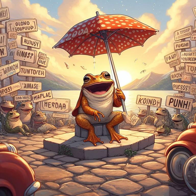 Hoppy and Ribbiting: 100+ Toad Puns That Will Make You Croak with Laughter!